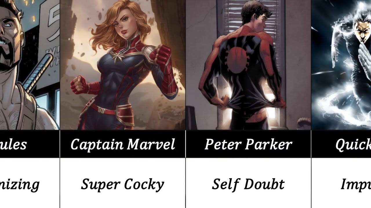 Bad attributes/Flaws of Marvel Heroes - YouTube
