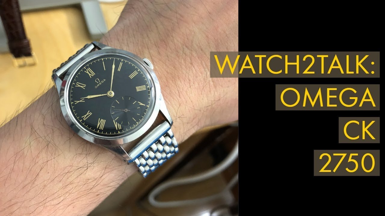 Watch2Talk - Omega CK 2750 model - One of my personal favourite - YouTube