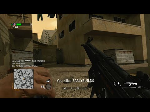Call of Duty 4 Modern Warfare Pre-Alpha 253 Online Multiplayer - YouTube