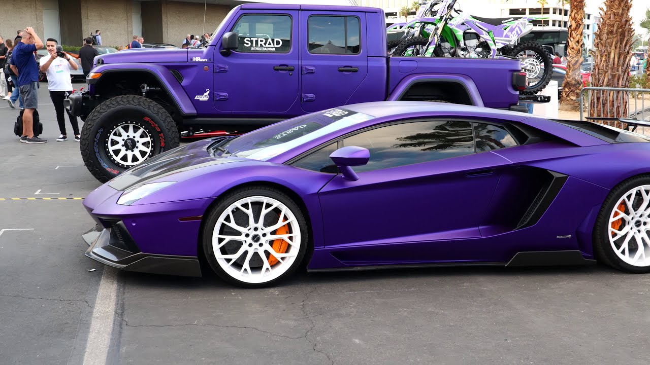 SEMA 2019 Day 2 STRADMAN LAMBORGHINI, JEEP GLADIATOR AND MORE - SONY ...