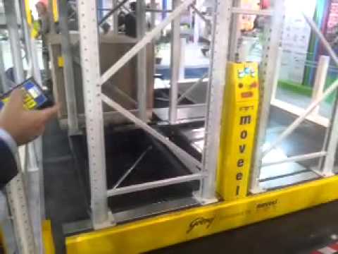 Movable Racking System - YouTube