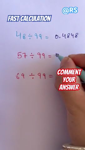 Maths tricks for fast calculation #viral #maths #trending #mathstricks ...