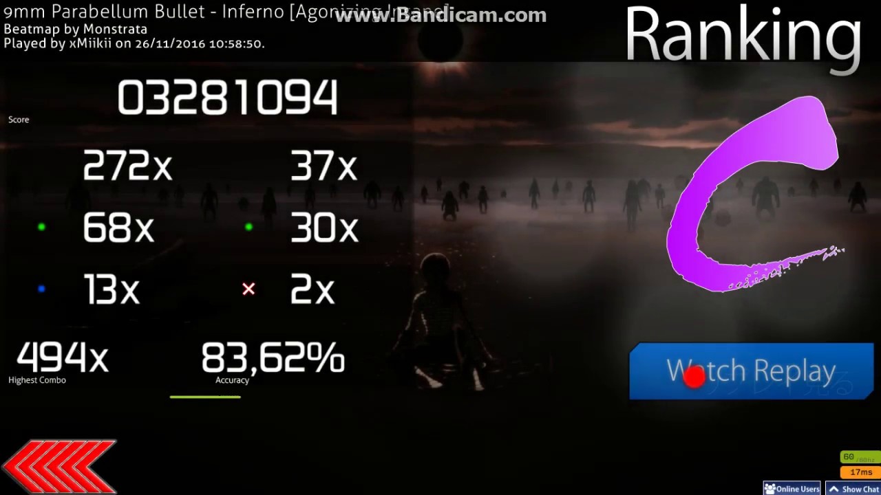 9mm Parabellum Bullet - Inferno [Agonizing Insane] - Osu! - YouTube
