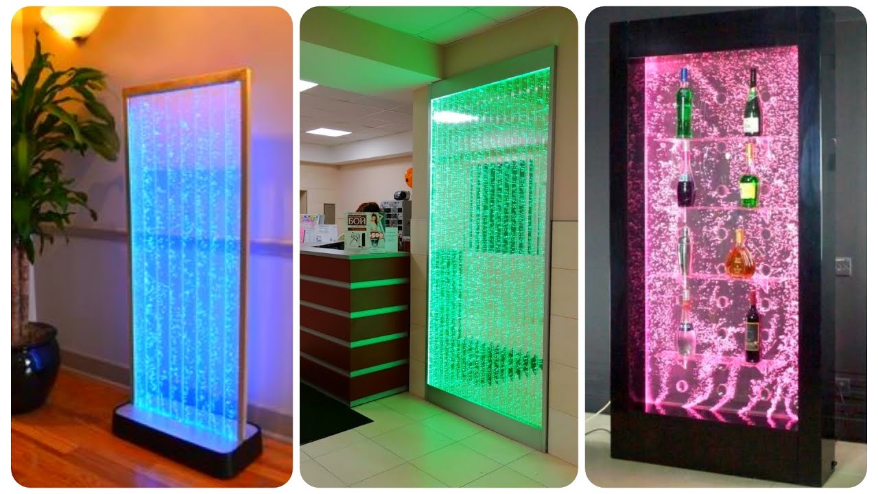 Soothing LED Water Bubble Wall Panel is perfect for Relaxation | Bubble ...