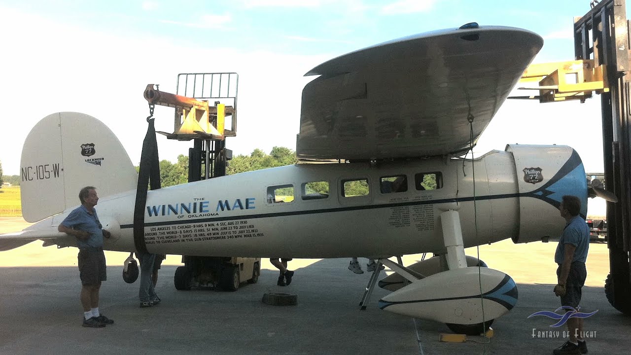 Lockheed Vega - Project Visit - Part 1 - YouTube