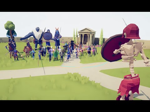 GIANT SKELETON VS ALL MELEE UNITS (Totally Accurate Battle Simulator ...