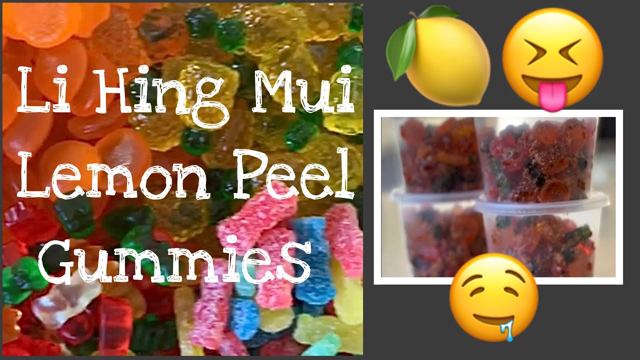 LI HING MUI LEMON PEEL GUMMIES | Sally Funakoshi - YouTube