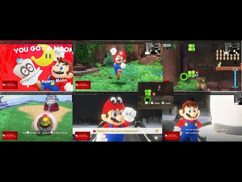 Super Mario Odyssey SM64DS Mario & F.L.U.D.D Super Mario Mashup Yuzu ...