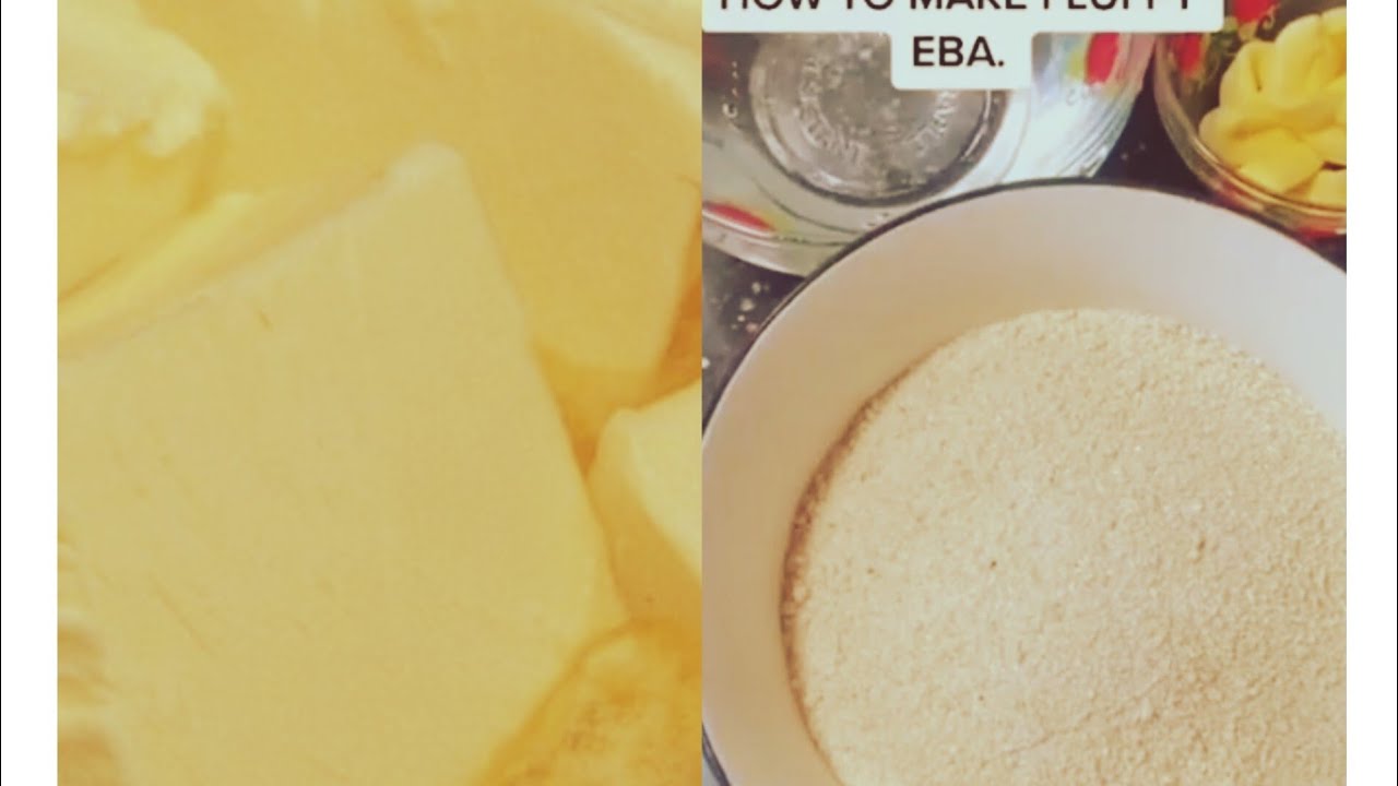 how to make butter eba - YouTube