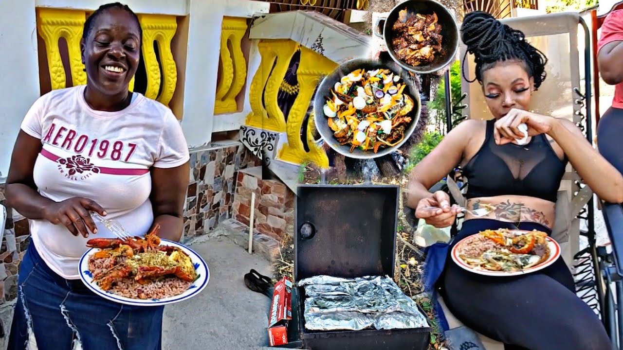 OUR FIST TIME HAVING TO COOK SO MUCH POTS 😱 THEY ENJOYED AND WE HAD FUN ...