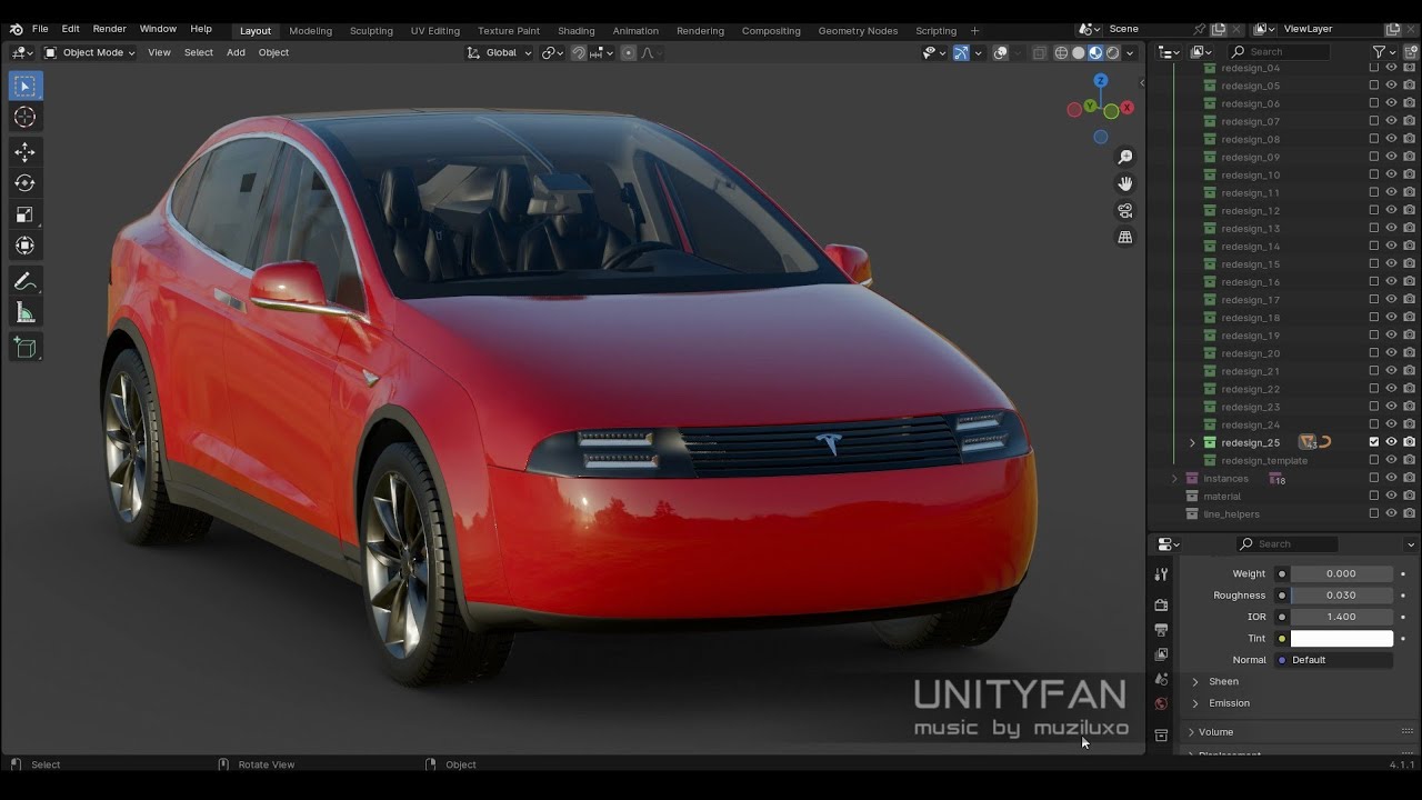 tesla model X - redesign 25 - YouTube