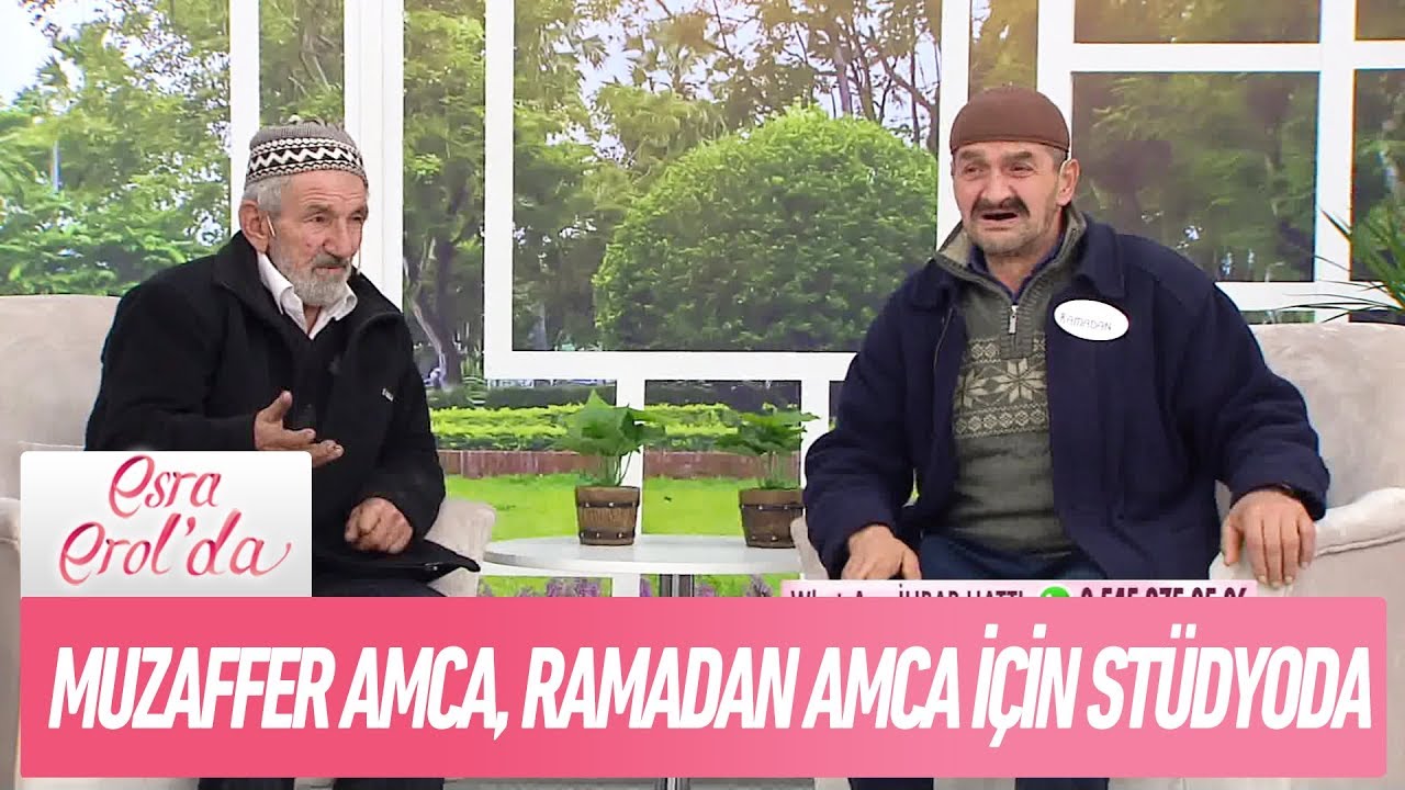 Muzaffer amca , Ramazan amca için stüdyoya geldi! - Esra Erol'da 23 ...