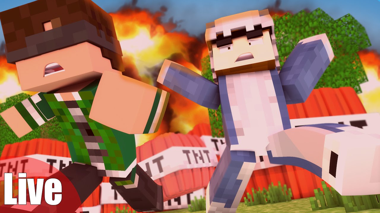 Minecraft Minigame Live Stream /w 09sharkboy! - YouTube