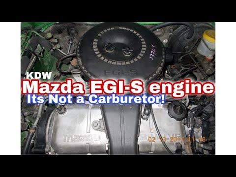 Mazda 323 Gen1 B3 SOHC "EFI" Single Port Fuel Injection JDM Engine ...