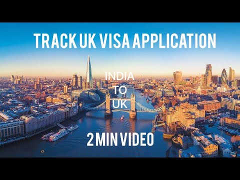 How to track uk visa application after you submit the visa file. - YouTube