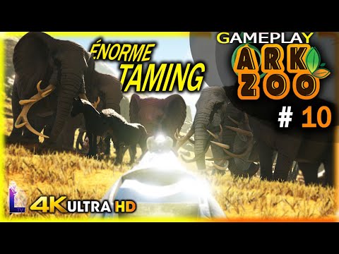 ÉNORME TAMING D'ÉLÈPHANT !! | ARK ZOO 4K60 | Gameplay FR - YouTube