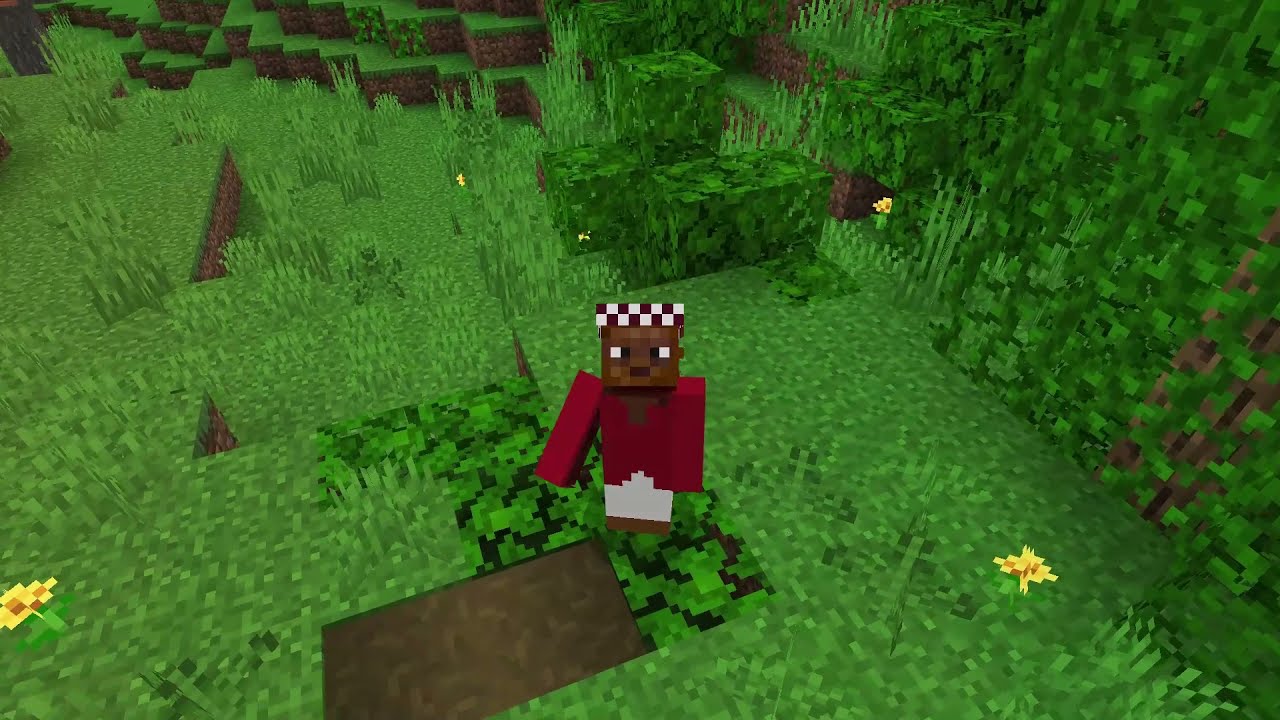 African guy running from tribe member (Minecraft Edition) #Shorts - YouTube