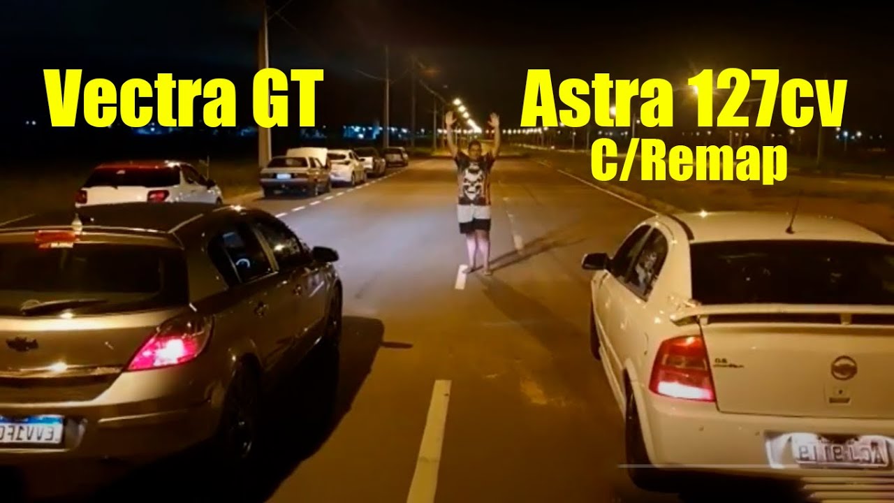 Chevrolet Vectra GT x Chevrolet Astra c/Remap (Revanche!) - YouTube