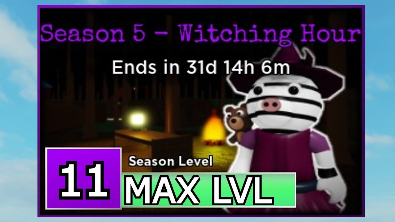 How to LEVEL UP *FAST* in SEASON 5: WITCHING HOUR in PIGGY!- Roblox ...