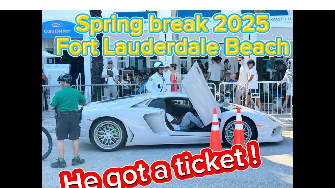 Spring break 2025 Fort Lauderdale Beach - YouTube