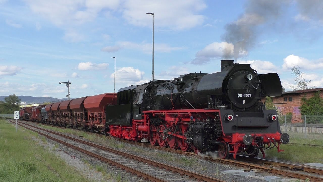 50 4073 auf Probefahrt - YouTube
