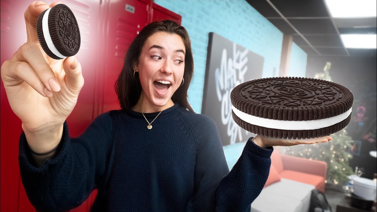 Making A GIANT Oreo! - YouTube