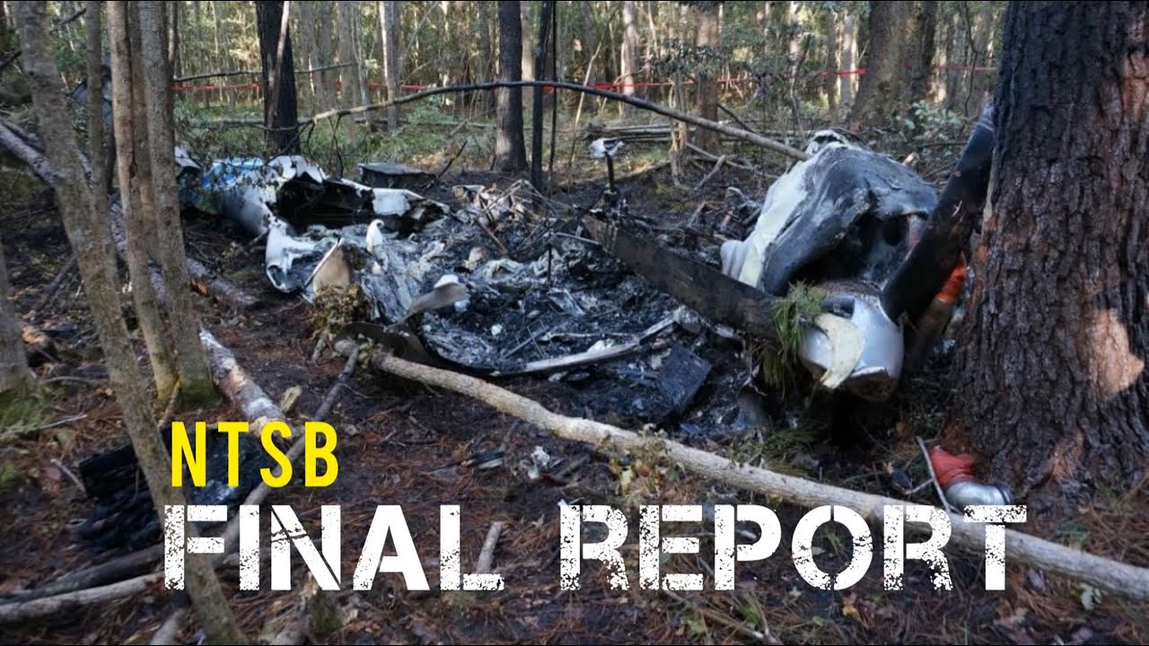 Piper Cherokee Crashes into the Woods - YouTube