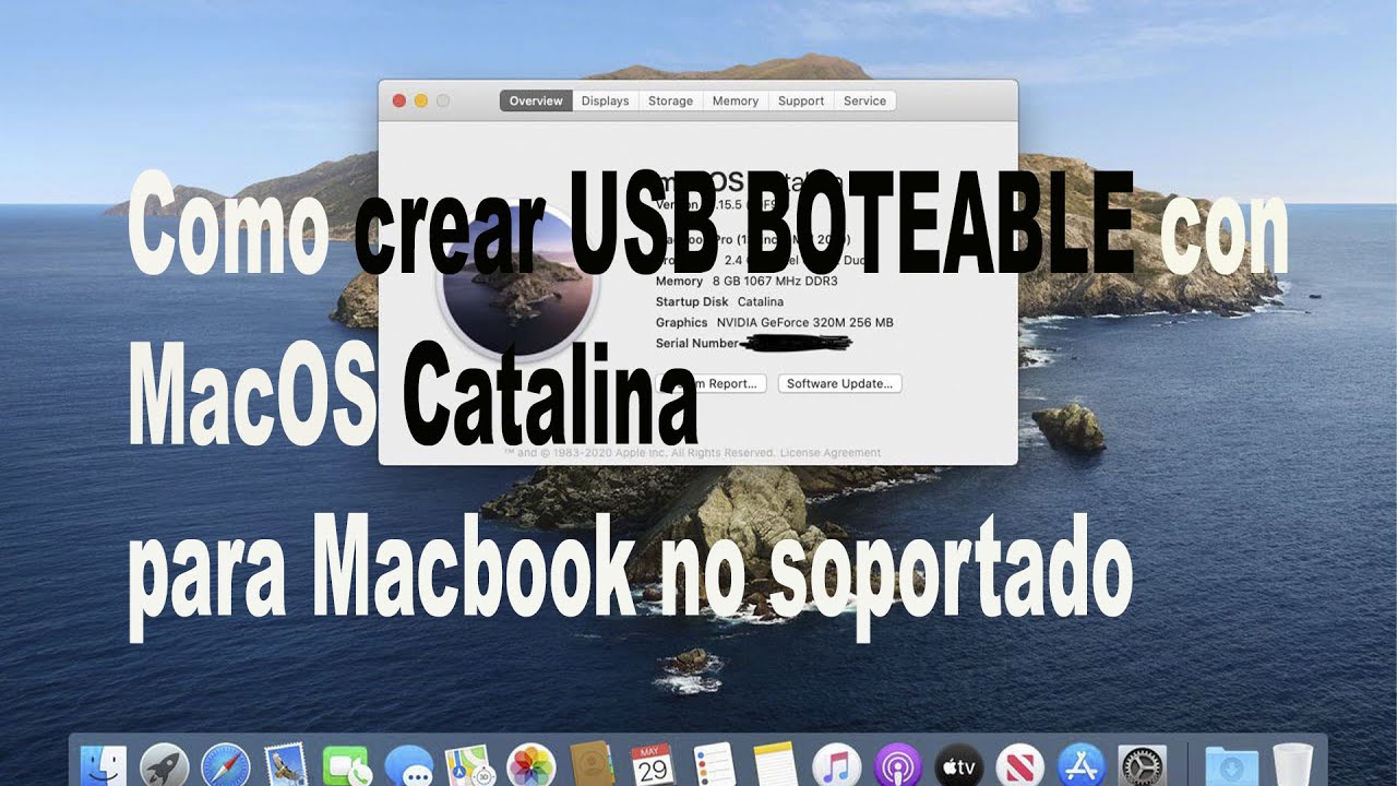 Como CREAR usb Booteable con macOS Catalina patcher para equipos no ...