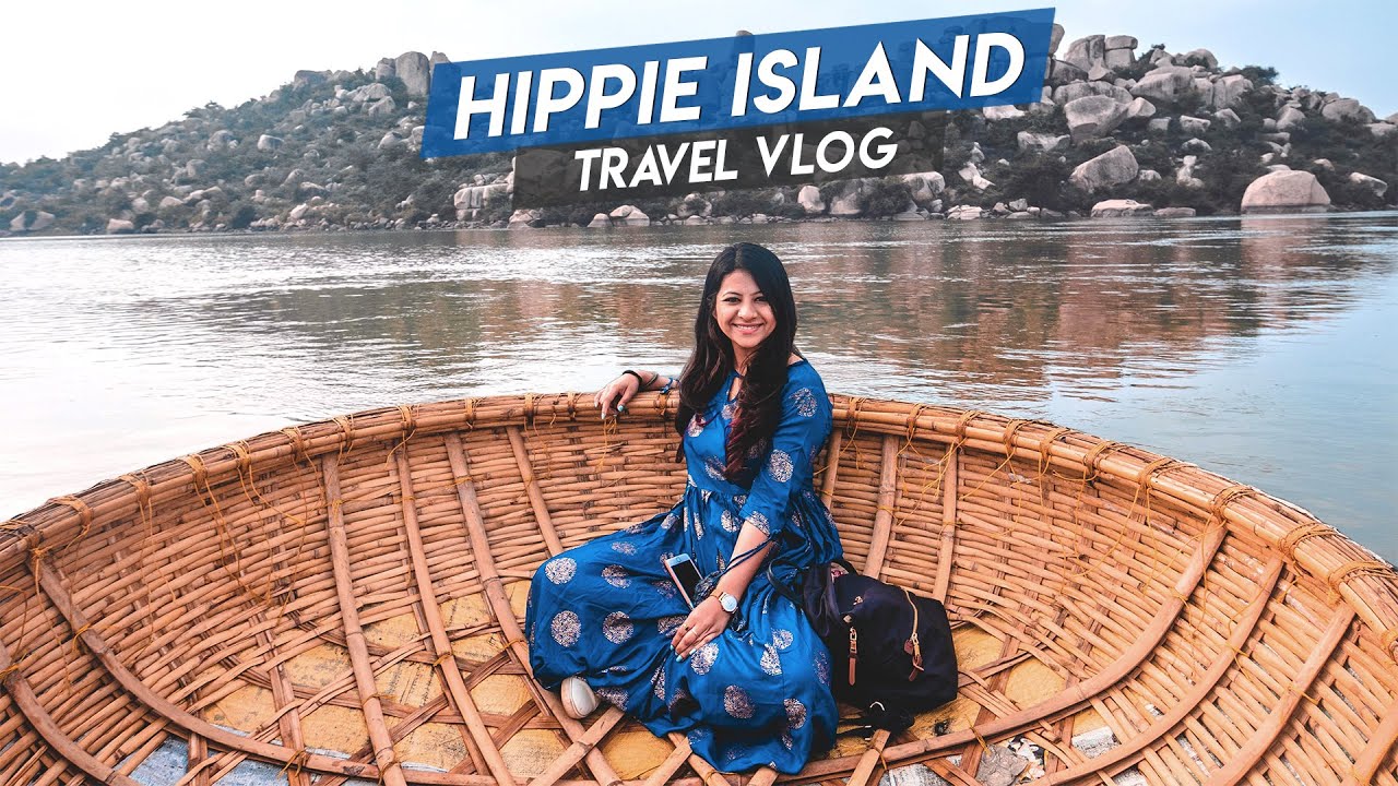 The HIPPIE ISLAND of Hampi | Travel Vlog - YouTube