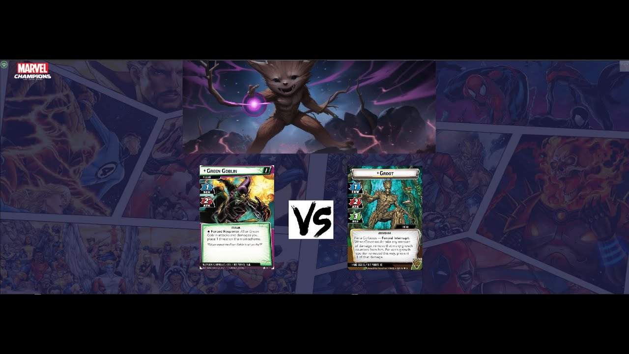 Marvel Champions Fixing Groot Playtesting Groot vs Mutagen Formula ...