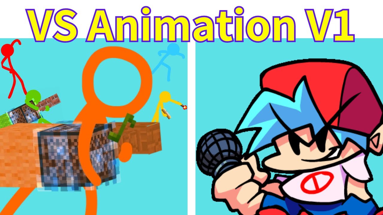 Friday Night Funkin'VS Animation V1 FULL Week (FNF MOD) - YouTube
