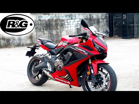 CBR650R R&G Fork Protector - Installation + First Impressions - YouTube