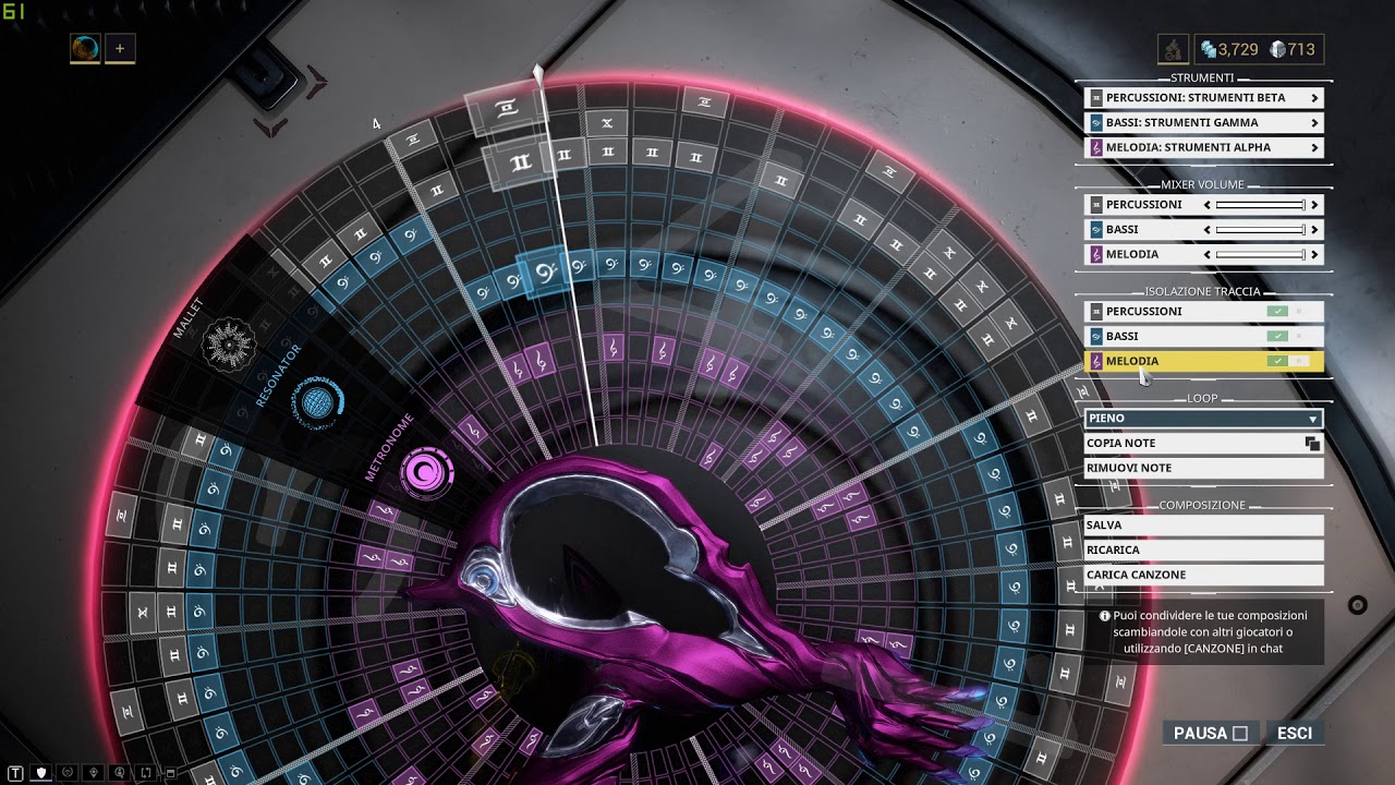 Warframe Mandachord - Linking Park Numb - YouTube