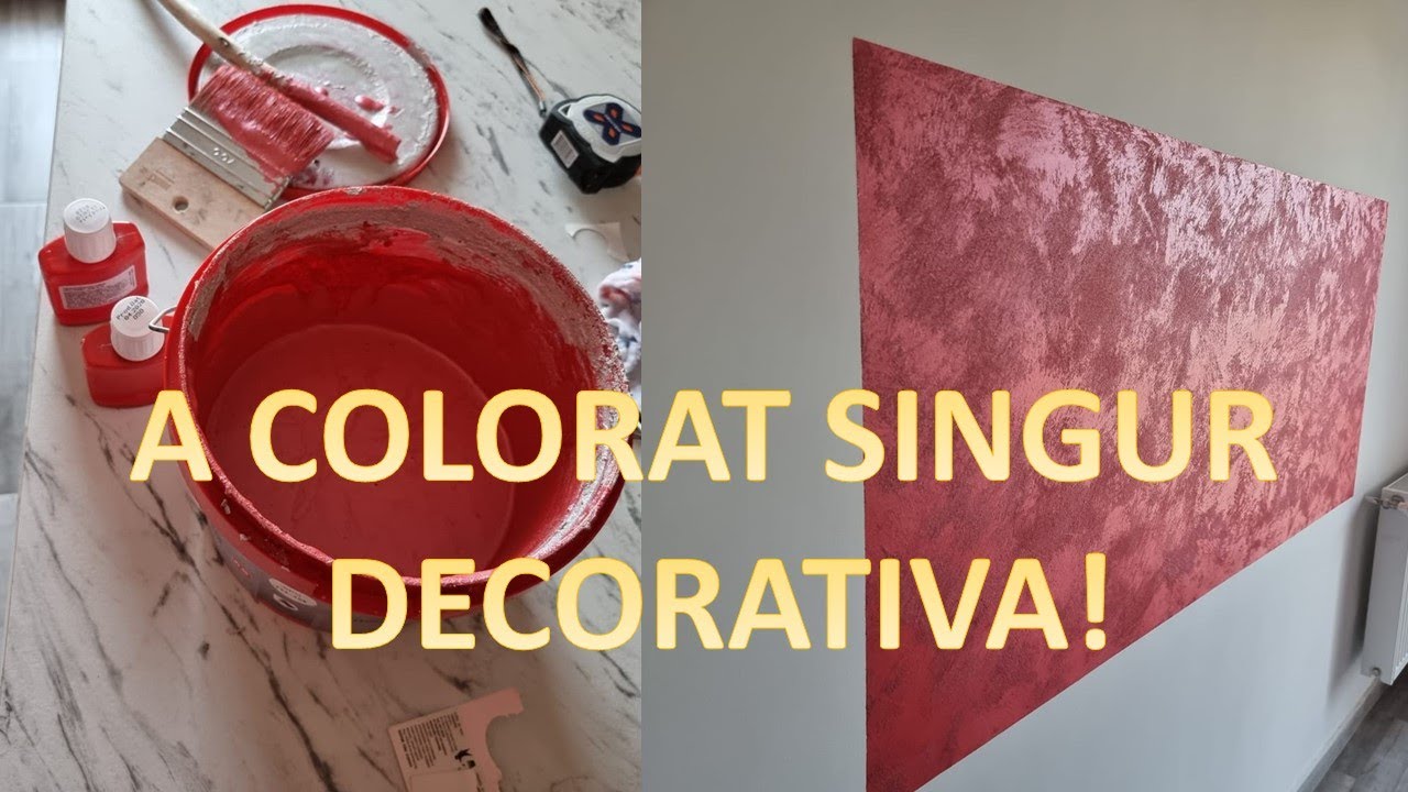 Si-a colorat singur decorativa ramasa! Safari Perlato cu Gliter! - YouTube