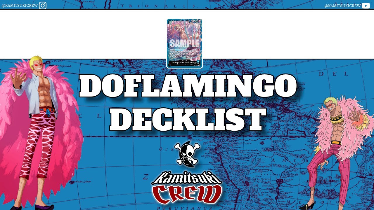 DOFLAMINGO BLUE (op09) DECKLIST byFLYKNIVES - YouTube