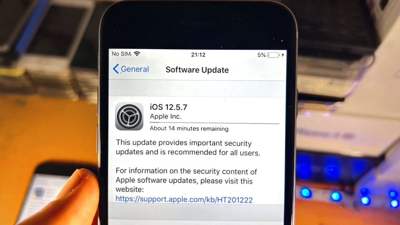What's NEW in iOS 12.5.7! - YouTube