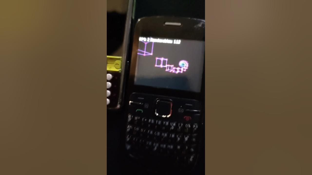 J2ME custom wireframe renderer on native devices - YouTube