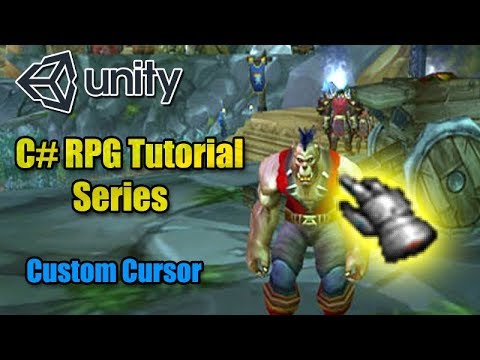 Unity RPG Tutorial - Custom Cursor - YouTube