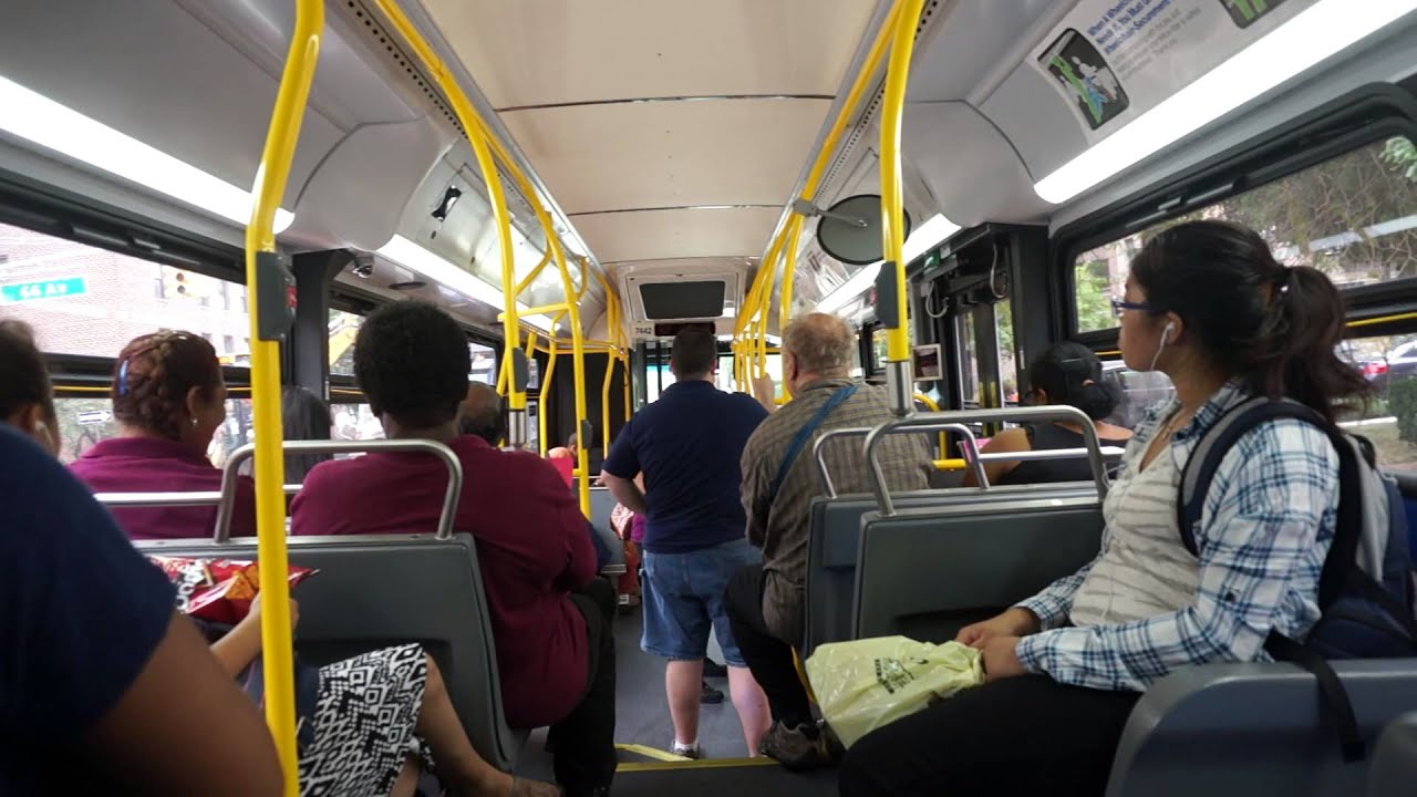 MTA Bus / New Flyer "Xcelsior" XD40 on Route Q23 Bus. - YouTube