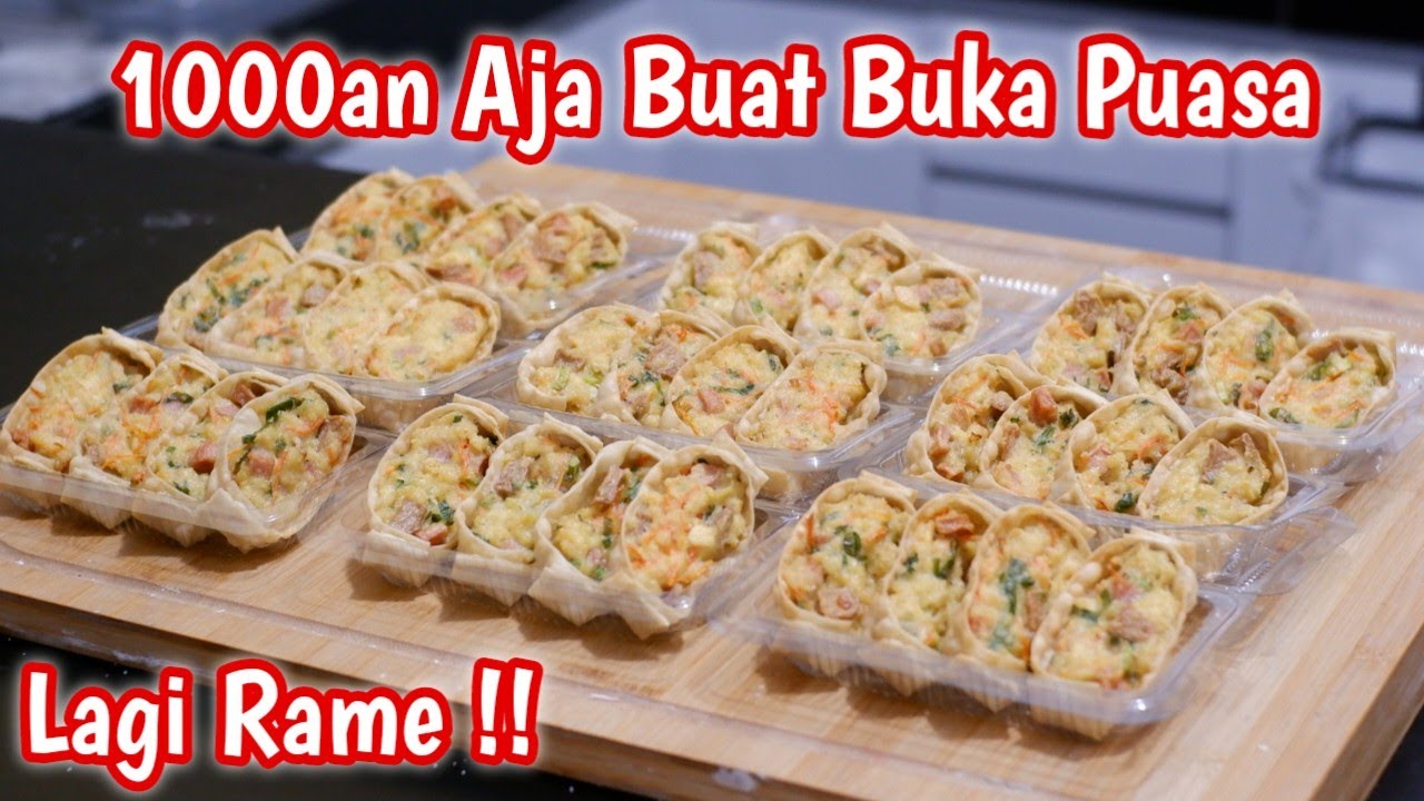 Lagi Rame !! 1000an Aja Buat Buka Puasa - YouTube