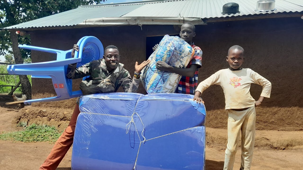 Surprised a friend with unexpected GIFTS ! from uncle from Kenya - YouTube