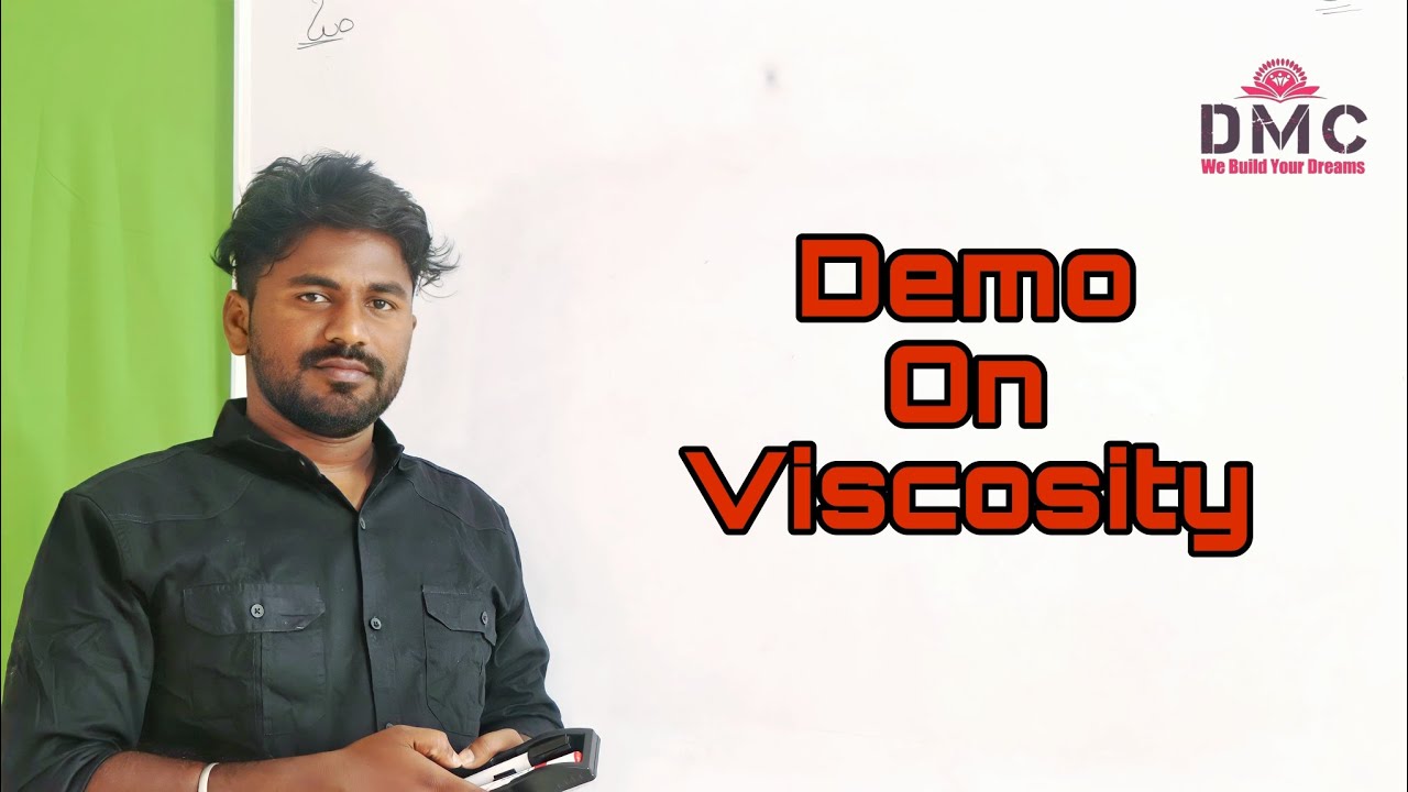 demo on viscosity - YouTube