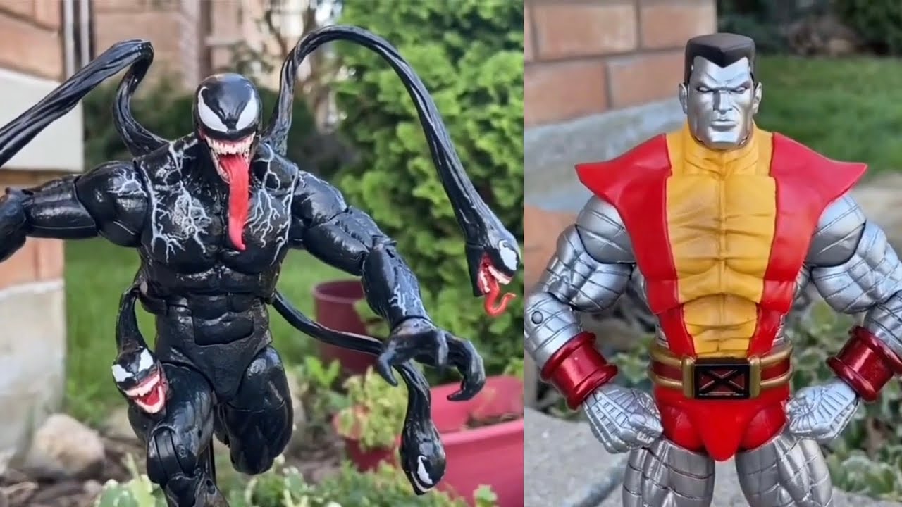 New Xmen Colossus & Marvel Legends Venom Target exclusive action ...
