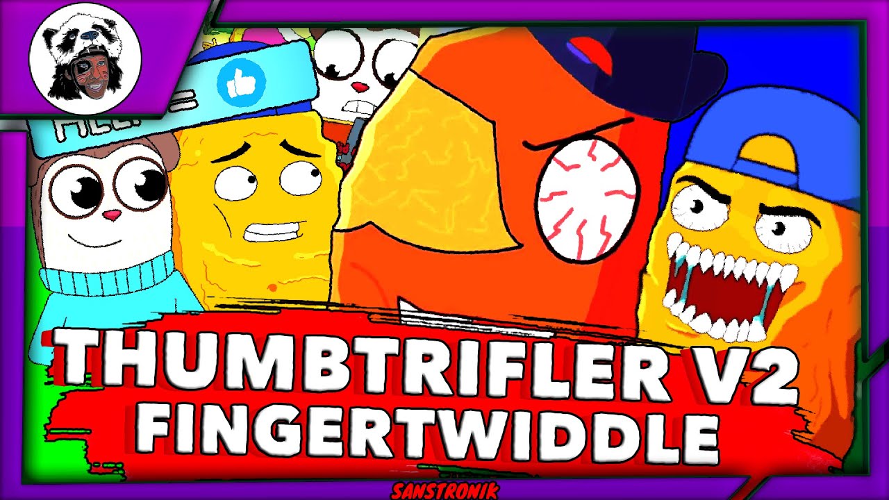 FNF THUMBTRIFLER V2 FINGERTWIDDLE ALTERNATE VERSION TWIDDLEFINGER COVER ...