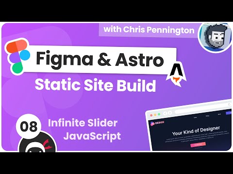 Build a Static Site with Figma & Astro #8 - Infinite Slider - YouTube