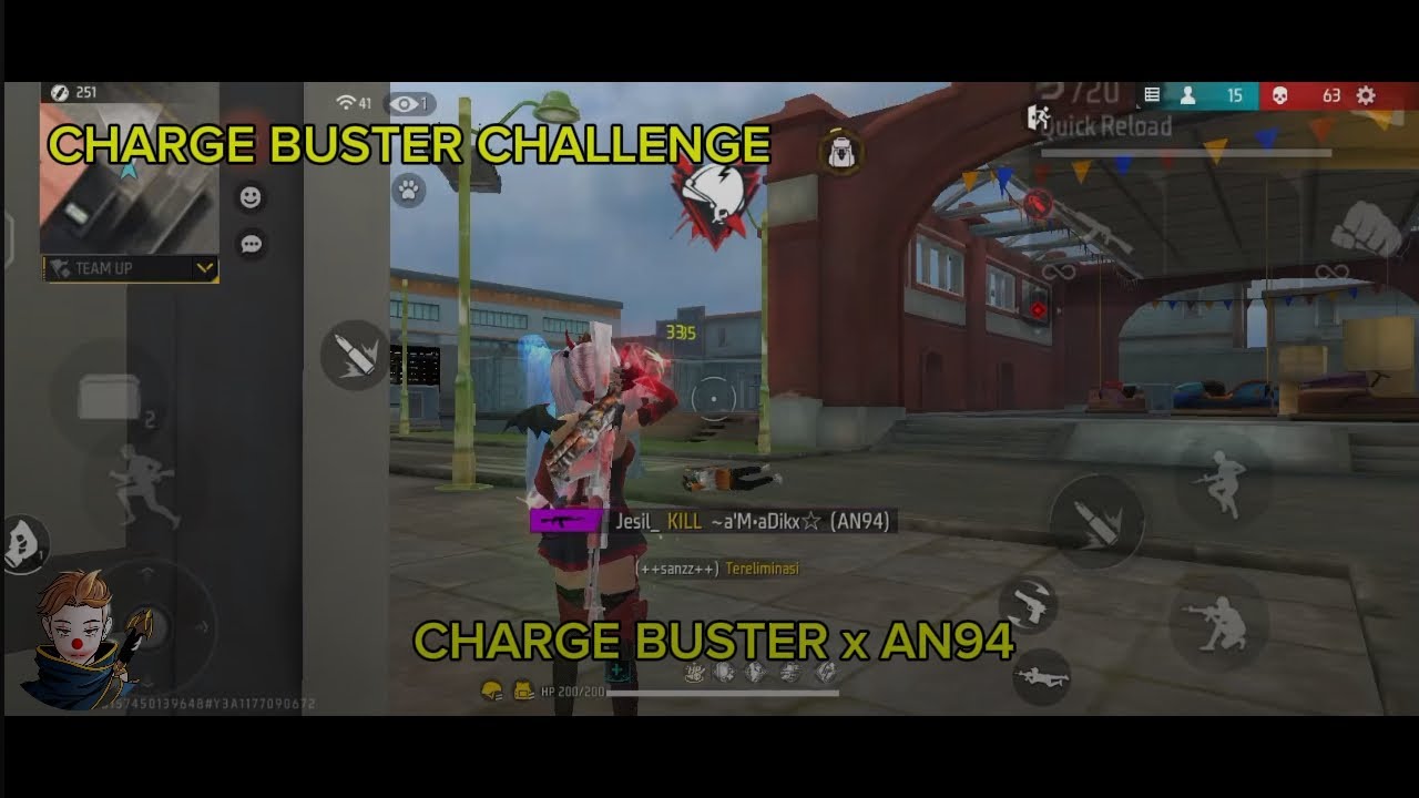 CHARGE BUSTER CHALLENGE PART7!!! CHARGE BUSTER X AN94 - YouTube