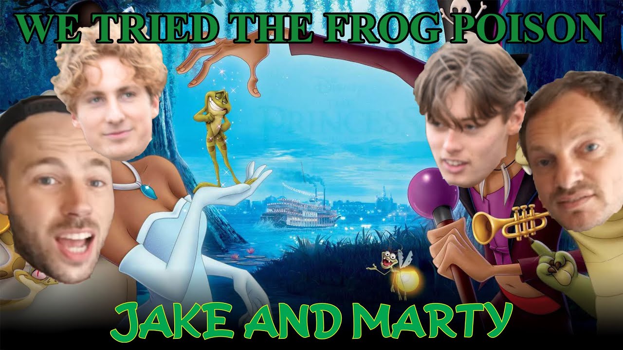We Tried The Frog Poison | Jake and Marty react - YouTube