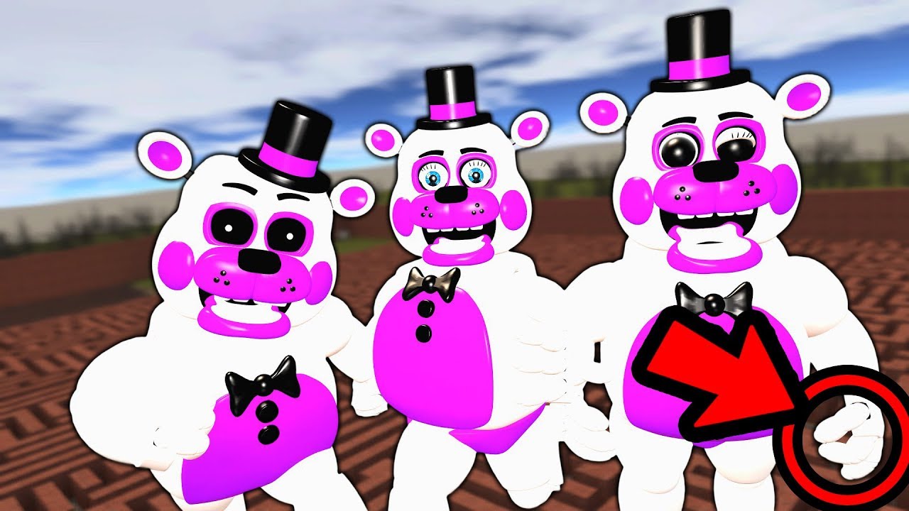 Gmod Fnaf - New Funtime Toy Freddy FNAF 2 Pill Pack Maze Run - YouTube