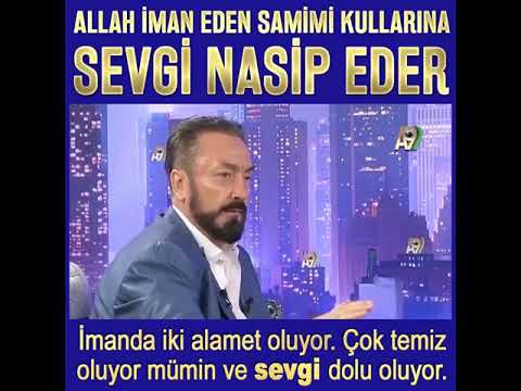 Allah iman eden samimi kullarına sevgi nasip eder. (Adnan Oktar Sohbet)