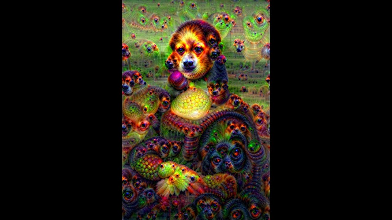 DeepDream of Mona Lisa with zoom effect - YouTube